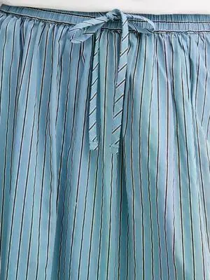 Marc O'polo Vertical-stripe Drawstring Skirt