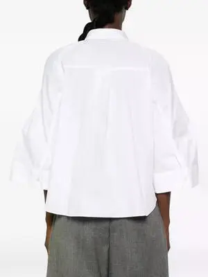Sacai Flared-sleeve Cotton Shirt