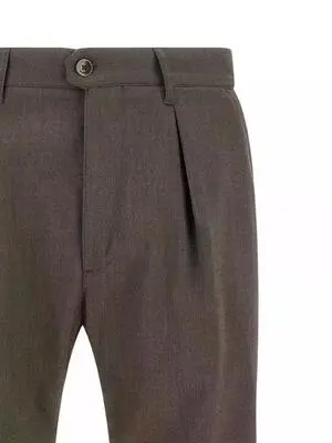Incotex Pleated Waist-regulator Straight-leg Trousers