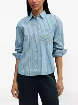 Marc O'polo Vertical-stripe Shirt - Blue