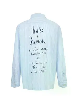 WALES BONNER Atlantic Striped Shirt