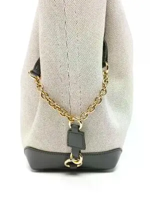 Chloé Clover Double Carry Bag In Canvas