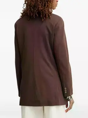 HAVEONE Single-breasted Long-sleeve Blazer