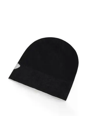 Oakley Logo-intarsia Beanie Hat - Black