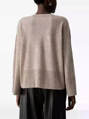 VICOLO V-neck Drop-shoulder Sweater
