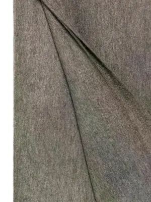 N.peal Woven Fringed Shawl