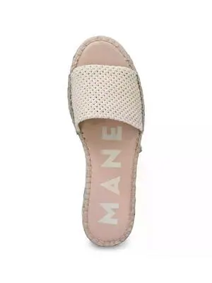 Manebí Crochet-knit Espadrille Flat Sandals