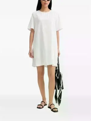 Marc O'polo Tie-back Mini Dress - White