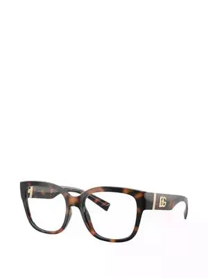 Dolce & Gabbana Tortoiseshell-effect Glasses