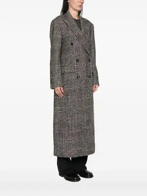 Tagliatore Wool Long Double-breasted Coat