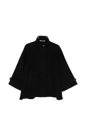 Tagliatore Wool Cape - Multicolor