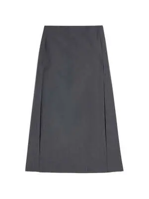 JIL SANDER Wool Long Skirt