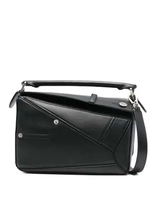 Loewe Puzzle Panta Small Leather Shoulder Bag - Multicolor