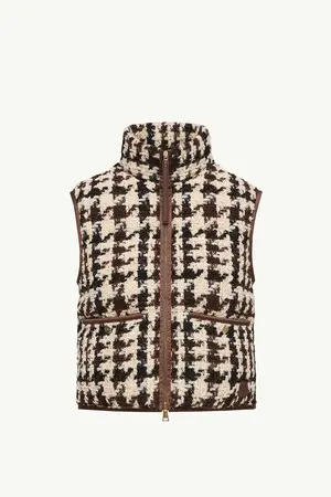 Moncler Emotionnalite Tweed Down Vest
