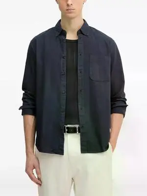 Marc O'polo Button-down Chest-pocket Shirt - Blue