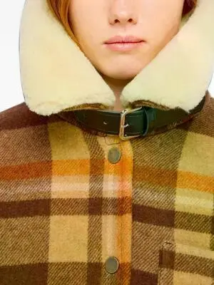 SEMICOUTURE Mary Check-pattern Coat