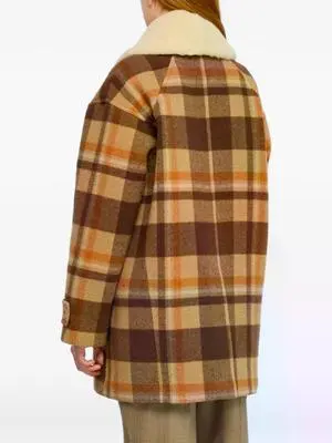 SEMICOUTURE Checked Coat