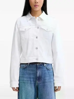 Marc O'polo Button-up Denim Jacket - White