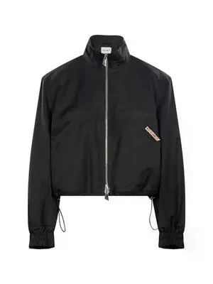 Attico Logo-patch Zip-up Jacket