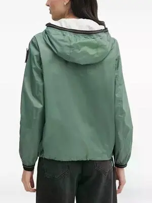BLAUER. Anawan Logo-patch Hooded Lightweight Jacket