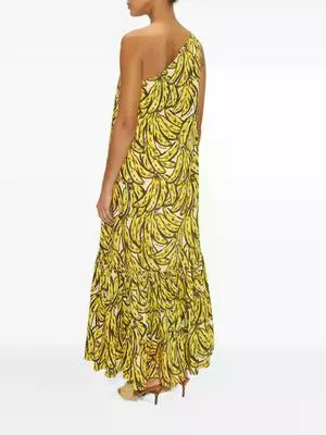 SIMONMILLER Rea Banana-print Mini Dress