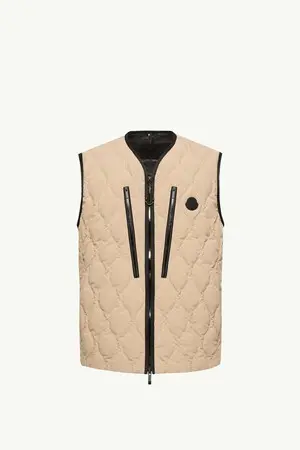 Moncler Arapot Froisse Technique Short Down Vest