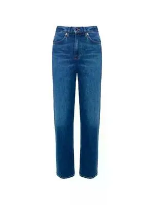 Veronica Beard Leah Straight-leg Jeans - Blue