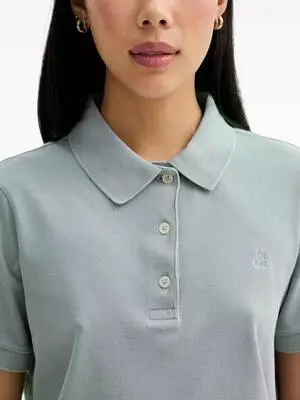 Marc O'polo Logo-embroidered Polo Shirt - Blue