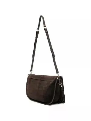 MARC ELLIS Fringed Suede Shoulder Bag