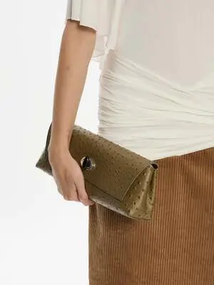 Christopher Esber Buki Embossed Clutch