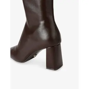 Carvela Rometta Faux-leather Heeled Knee-high Boots