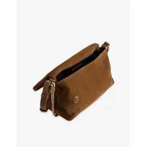Zadig&Voltaire Rocky Ii Western Used Suede Shoulder Bag