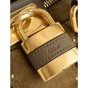 Chloé Paddington Small Suede Top-handle Bag