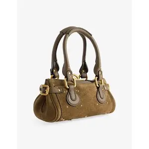 Chloé Paddington Small Suede Top-handle Bag