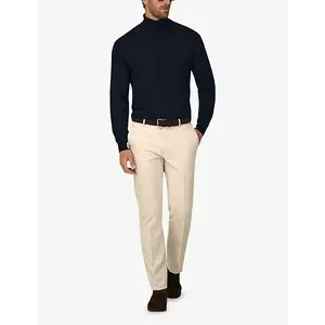 Boggi Milano Turtleneck Regular-fit Merino Wool Jumper