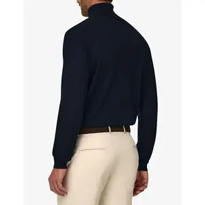 Boggi Milano Turtleneck Regular-fit Merino Wool Jumper
