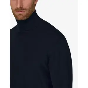 Boggi Milano Turtleneck Regular-fit Merino Wool Jumper