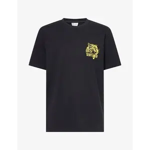 CHAMPION X THE GENTLEMAN Champion X The Gentlemen Tiger Graphic Cotton-jersey T-shirt - Black