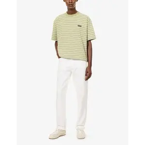 BELIER Earl Striped Cotton T-shirt