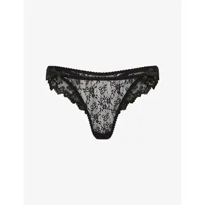 Agent Provocateur Josephina Lace Thong Xxl - Black