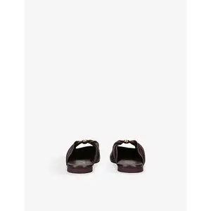 Loewe Pebble Soft Ballerina Leather Mules