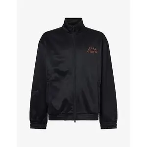 Carhartt Work In Progress Bolon Logo-embroidered Woven Track Jacket - Black
