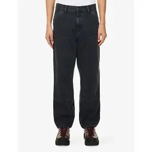 Carhartt Work In Progress Double Knee Relaxed Cotton Jeans