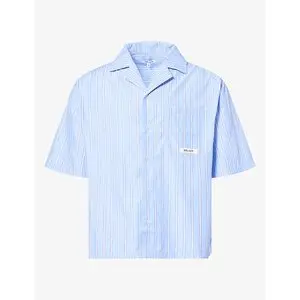 BELIER Everett Striped Cotton Shirt