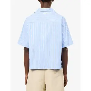 BELIER Everett Striped Cotton Shirt