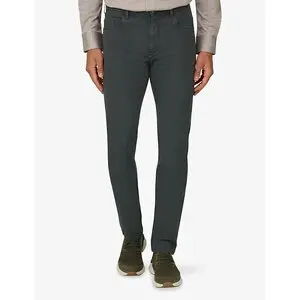 Boggi Milano Straight-leg Regular-fit Stretch Denim-blend Jeans