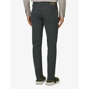 Boggi Milano Straight-leg Regular-fit Stretch Denim-blend Jeans