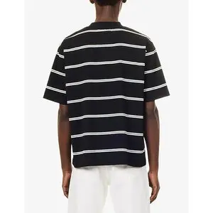BELIER Jordan Striped Cotton-blend T-shirt
