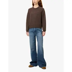 Paige Zaire Ribbed-trim Wool-blend Jumper