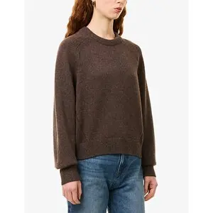 Paige Zaire Ribbed-trim Wool-blend Jumper